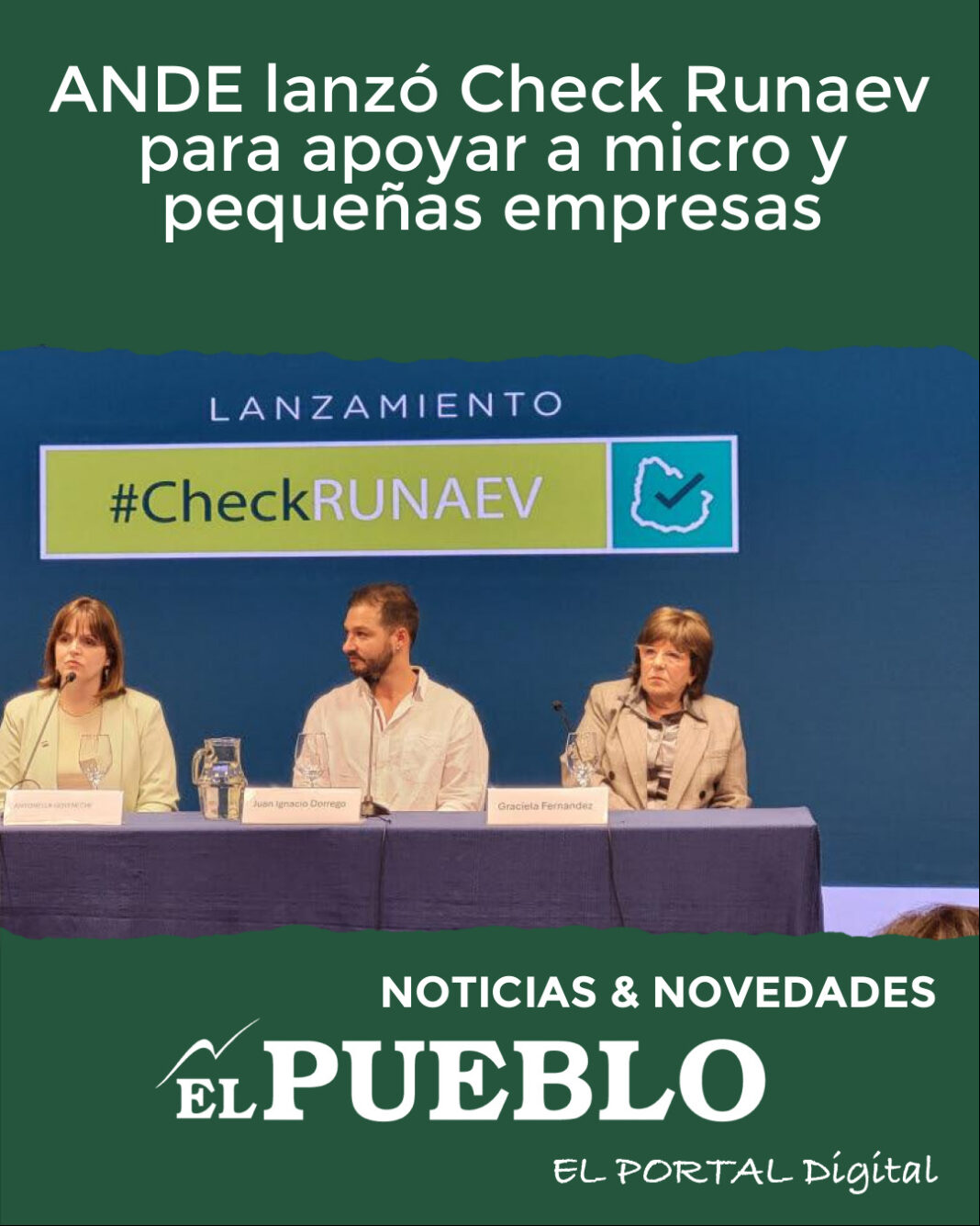 ANDE lanzó Check Runaev en apoyo a micro y pequeñas empresas