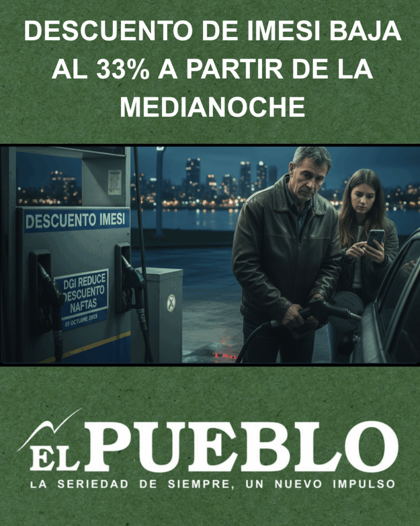 DGI reduce otra vez el descuento de IMESI en las naftas ‣ Rodrigo Tejeira
