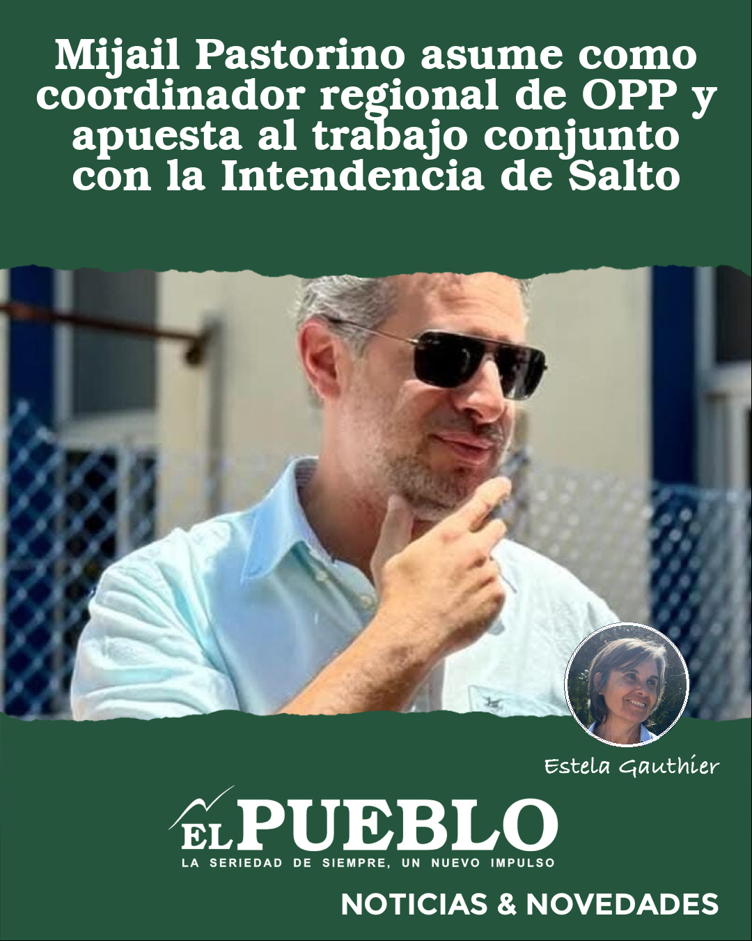 Mijail Pastorino Asume Como Coordinador Regional De Opp