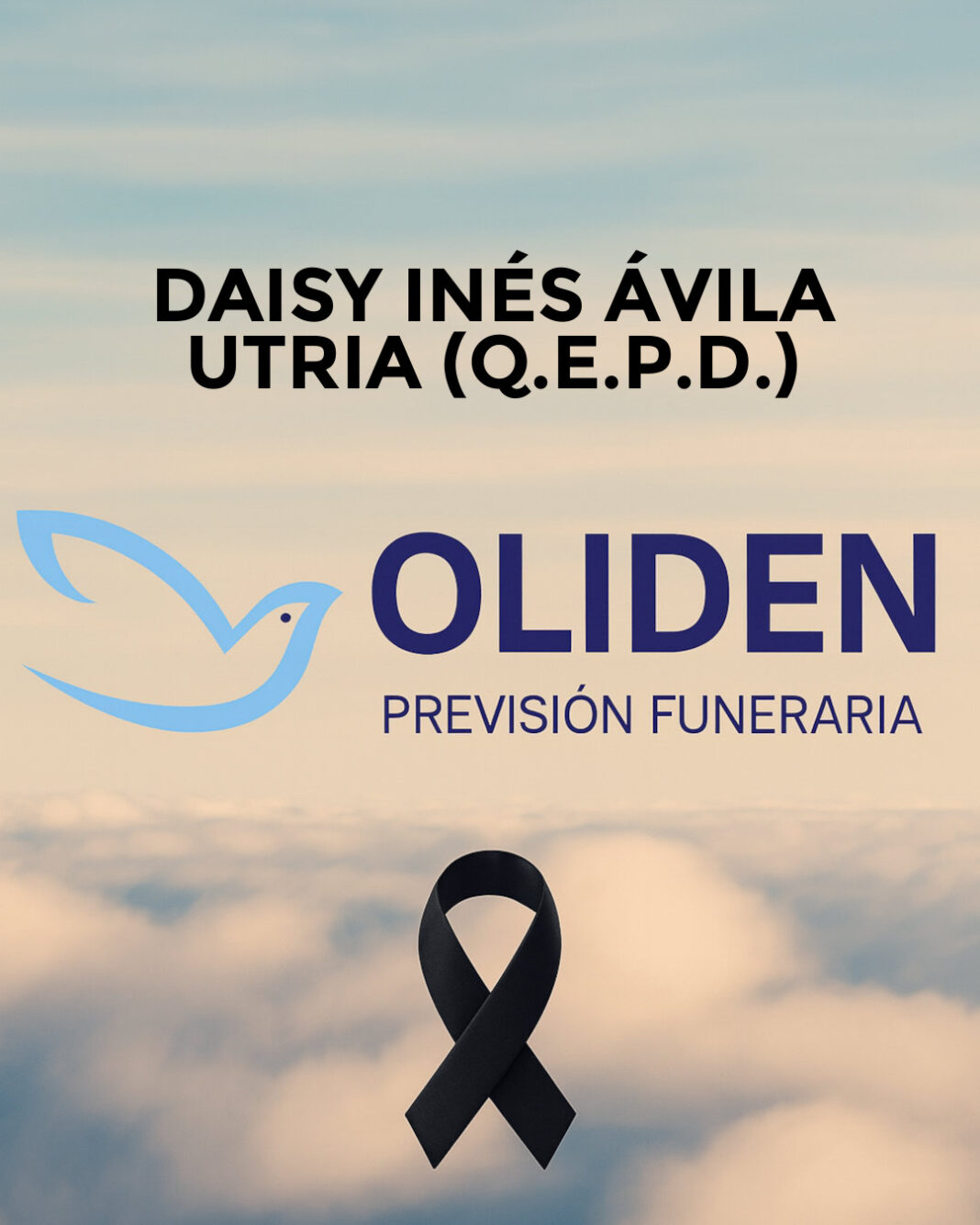 DAISY INÉS ÁVILA UTRIA (Q.E.P.D.)