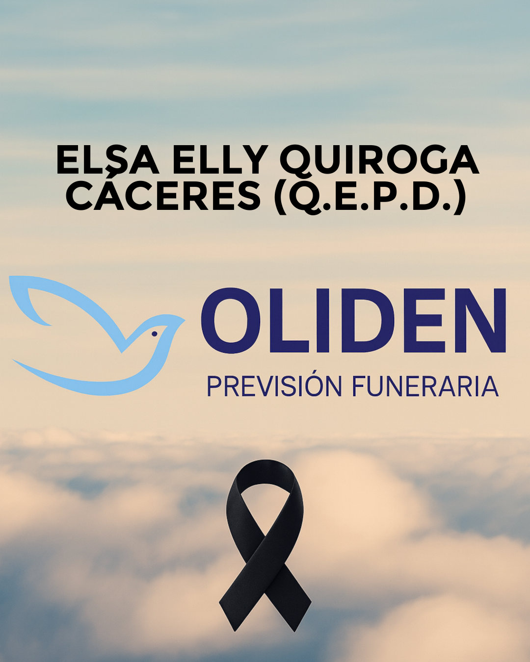 ELSA ELLY QUIROGA CÁCERES (Q.E.P.D.)